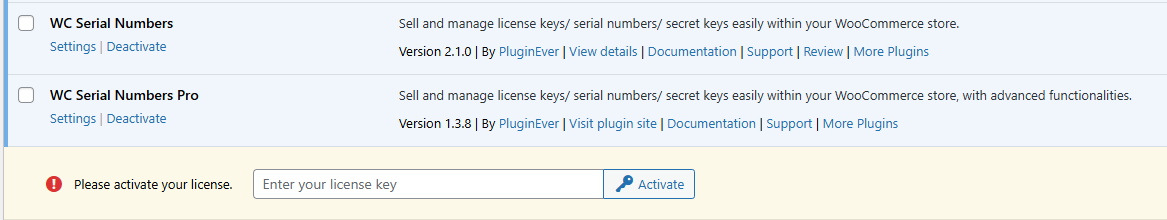 How to Activate Licenses for Any of Our Premium Plugins