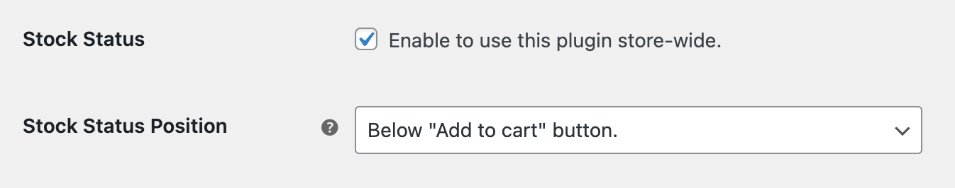 How to Configure Stock Status Settings