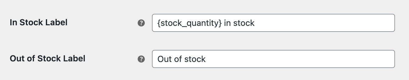 How to Configure Stock Status Settings